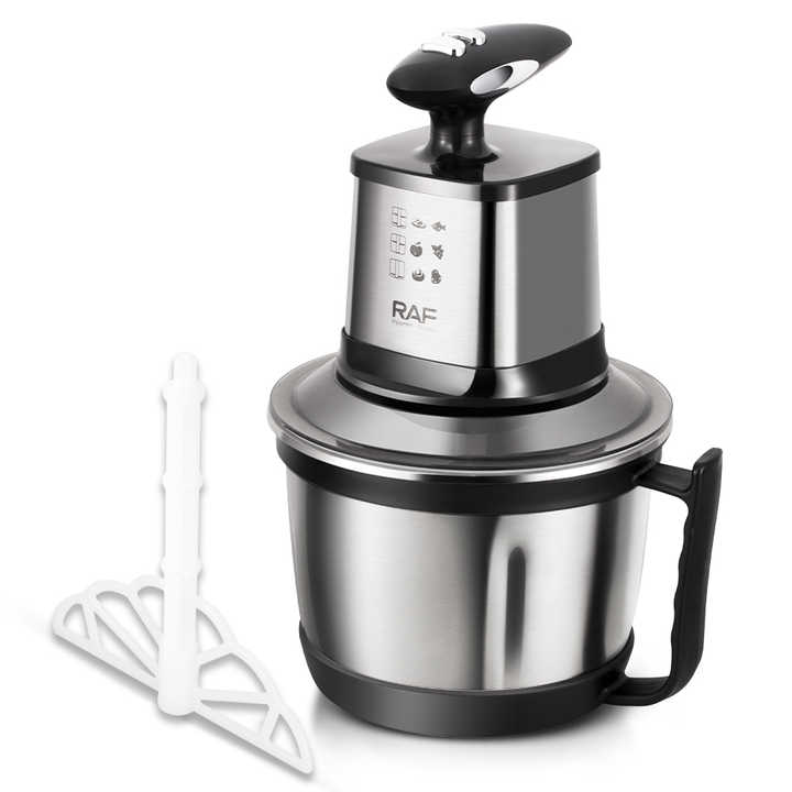 RAF 1000W Food Processor Fufu Machine 3.0L Capacity Stainless Steel ...
