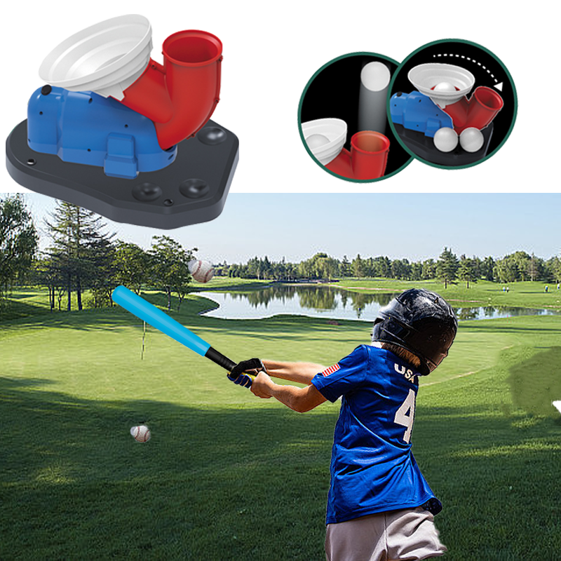 Kids Outdoor Sports Toy Automatic Baseball Pitching Machine with Remote ...