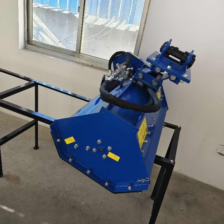 Mini Digger Flail Mower - Efficient Lawn Management Tool