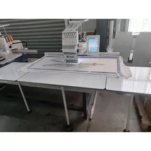 2 Heads Sequin Embroidery Machine | Industrial Cap & Flat Garment Use