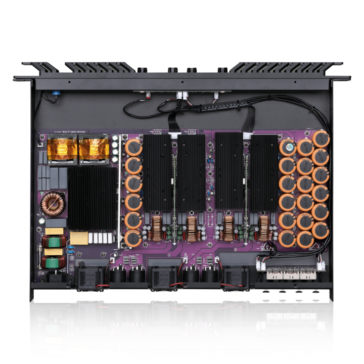 4 Channels Class d Power Amplifier 4 X 800 Watts KET Model DP408 ...