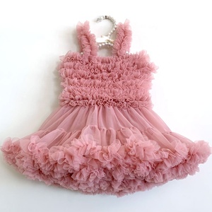 Baby Pink Frock - 2025 New Design Girls' Party Dress
