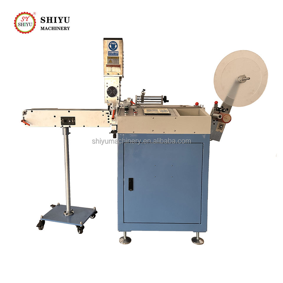 Automatic Ultrasonic Polyester Satin Ribbon Cutting Machine, Ultrasound ...