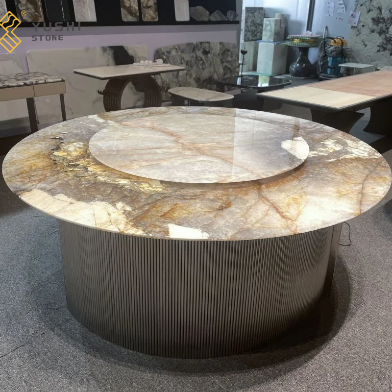 YUSHI Modern Patagonia Pandora Natural Quartzite Kitchen Countertop ...