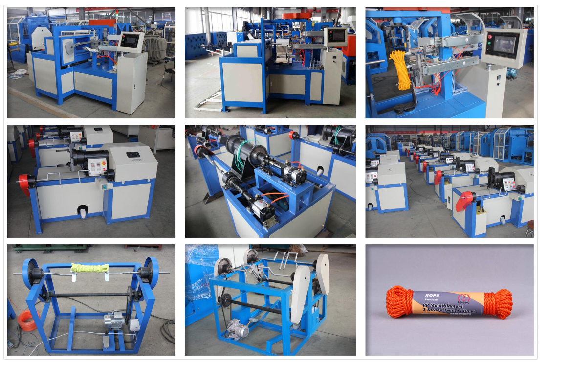 Electric Motor Rope Braiding Machine Rope Twisting Machine Wire Winding ...