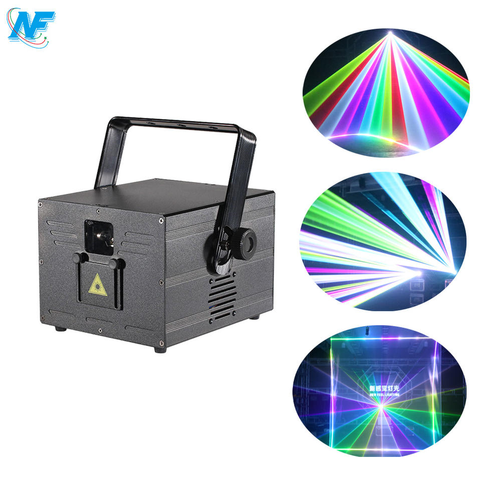 5W RGB Laser Light with 128 Patterns, DMX512 Control & Aluminum Alloy ...