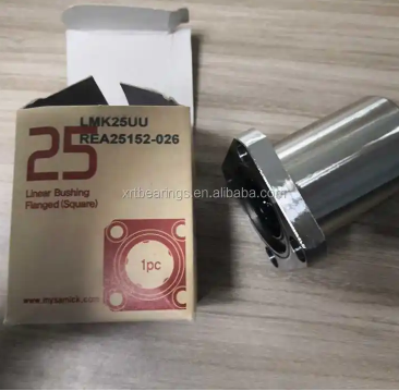 SAMICK Flange Linear Slide Ball Bearing LMK16UU LMK20UU LMK25UU LM30UU ...