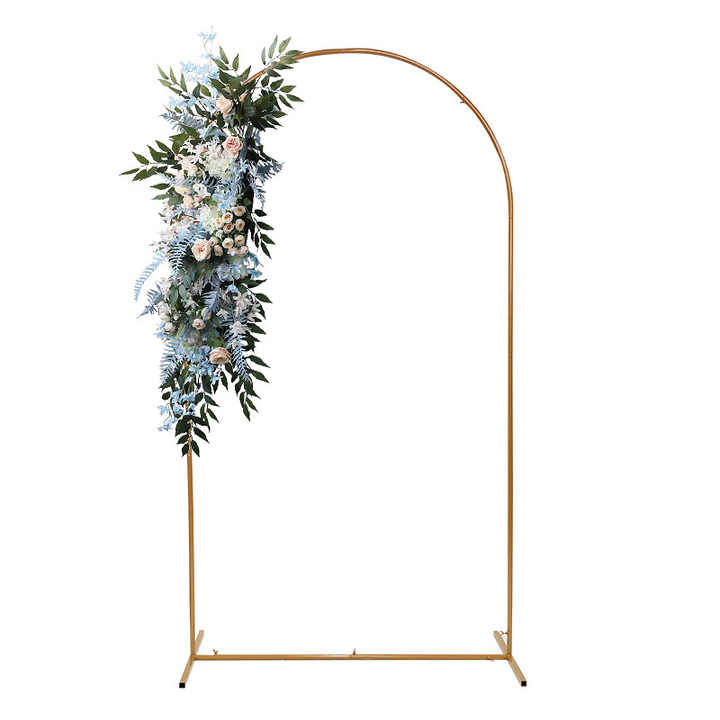 Gold Metal Arch Frame Kit Birthday Anniversary Party Supplies Wedding ...