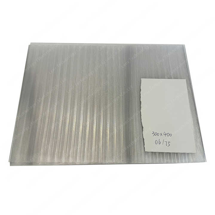 Large Lenticular Film Sheet with Adhesive for Flip Effect