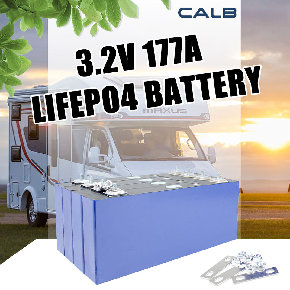 CALB LiFePO4 3.2V 177Ah Grade a Battery Cells Large Capacity Prismatic ...