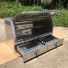 3Drawers Aluminum Ute Truck Tool Box Slide Drawer Boxes for Trailer ...