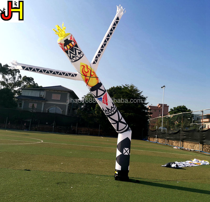 Inflatable Sky Air Dancer Balloon Inflatable Wacky Waving Tube Man With ...