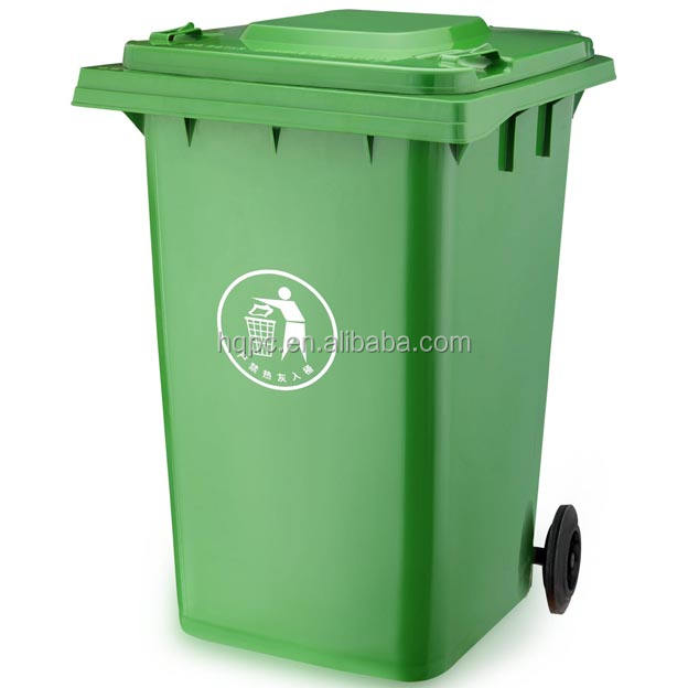 360L Wheeled Garbage Bin - Eco-Friendly 96 Gallon Trash Can With Wheels ...