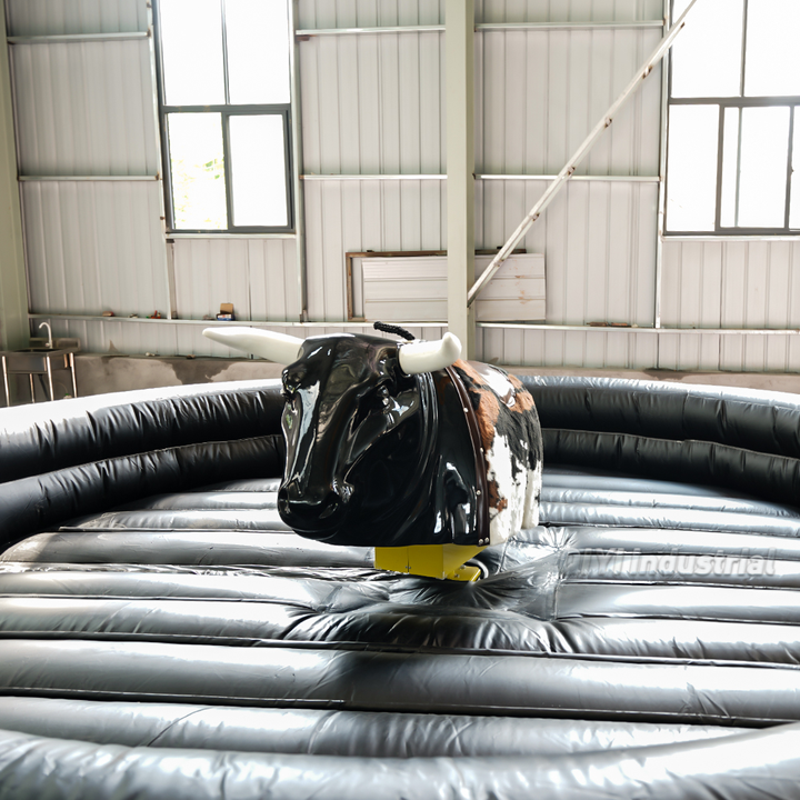 Mechanical Bull Adult Inflatable Bull Riding Machine Amusement Park ...