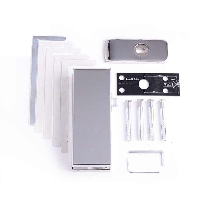 Bottom Pivot Hydraulic Patch Fitting Closer Hold Open Glass Door Lock ...
