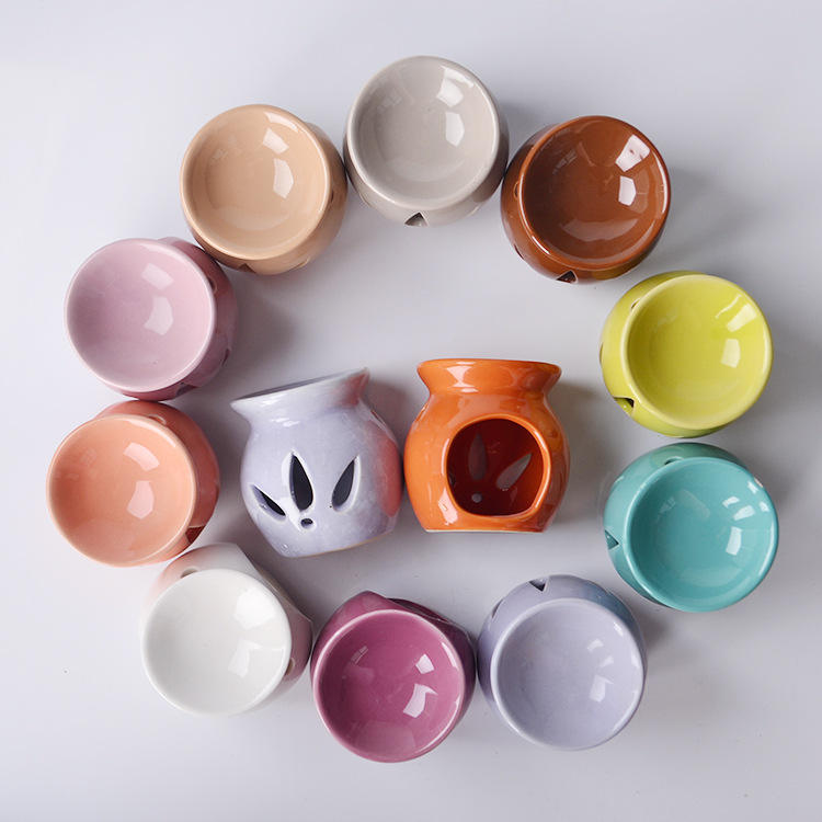 Customizable and Colorful Aromatic Fragrance Tea Light Burner Wholesale ...