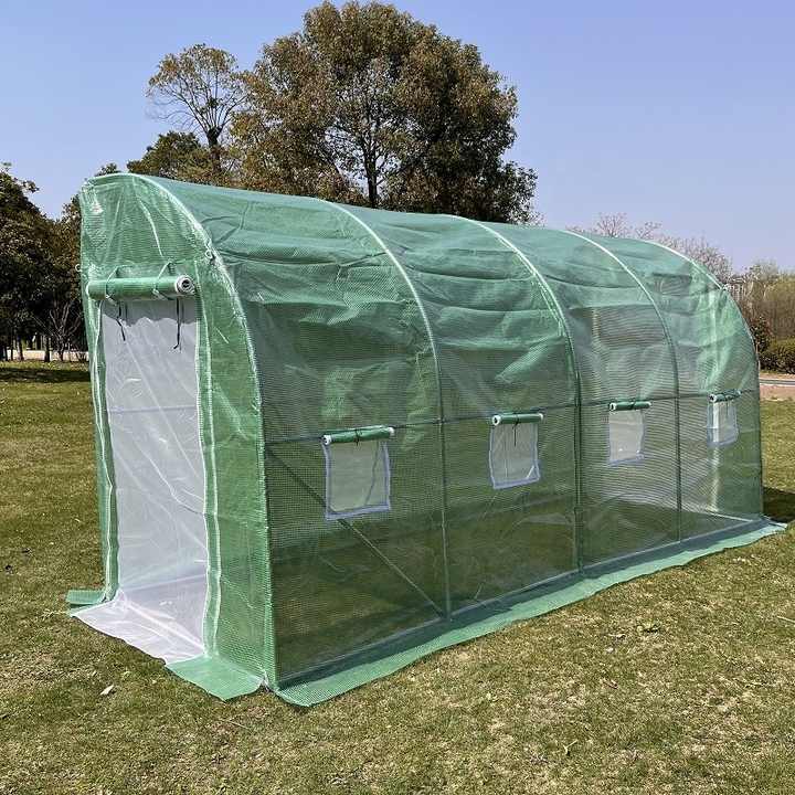 High Quality 4m PE Mesh Cloth Greenhouses for Outdoor Garden Use ...