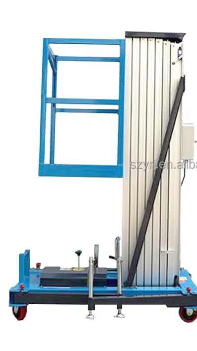 Electric Hydraulic Lift Platform Ladder 220v 4m 6m 8m 9m 10m 125kgs ...
