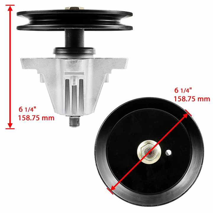 Lawn Mower Deck Spindle Assembly for MTD Cub Cadet 46 Inch XT1-LT46 XT2-LX46 KH KW FAB Mower 918 ...