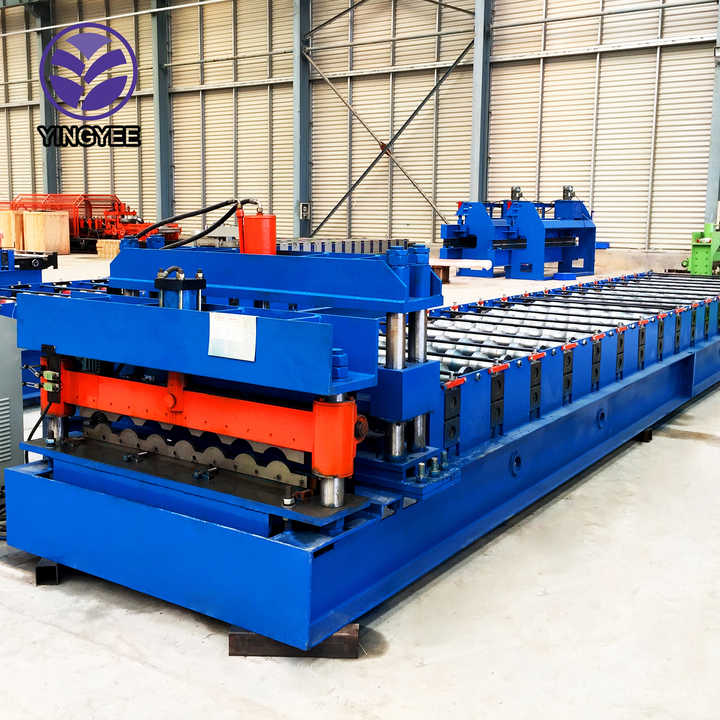 High Quality Glazed Tile Roll Forming Machine/metal Tile Making Machine ...