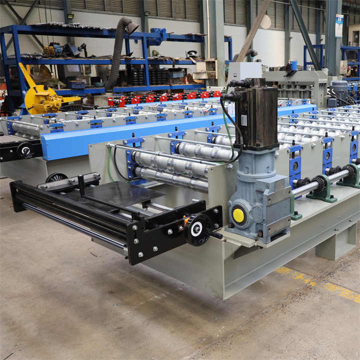 Step Tile Versatile Glazed Roof Tile Making Machine for Africa