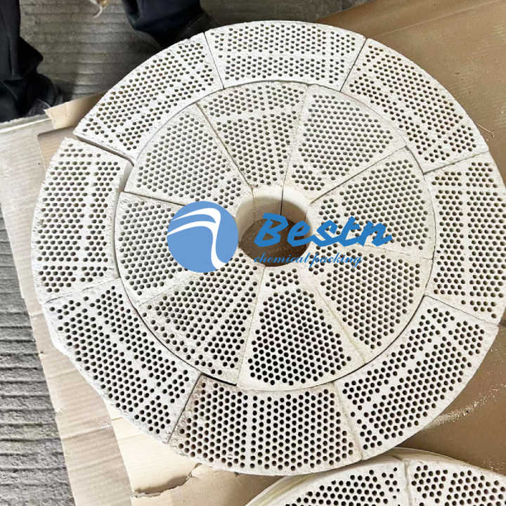 Honeycomb Ceramic Thermal Storage Baffle Brick RTO High-temperature ...