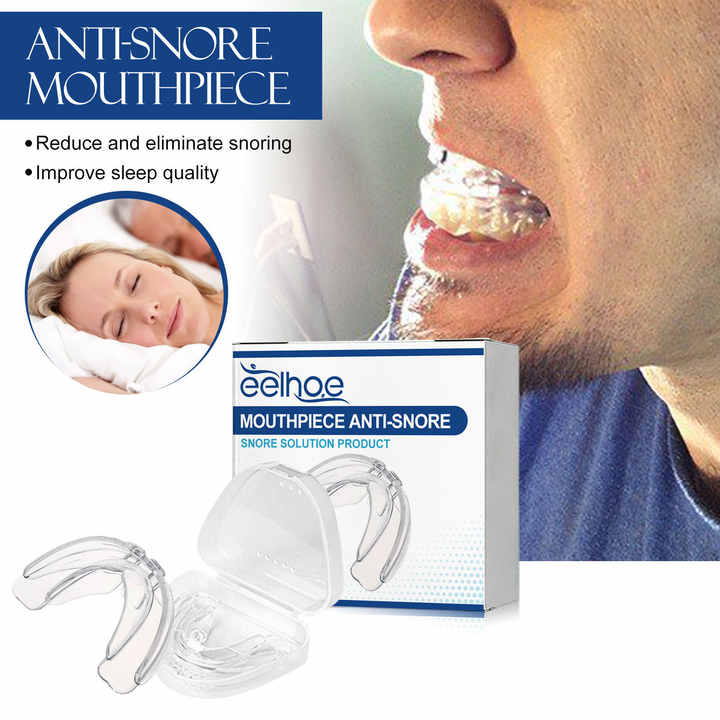 Anti Snoring Bruxism Mouth Guard - Improve Sleeping Quality