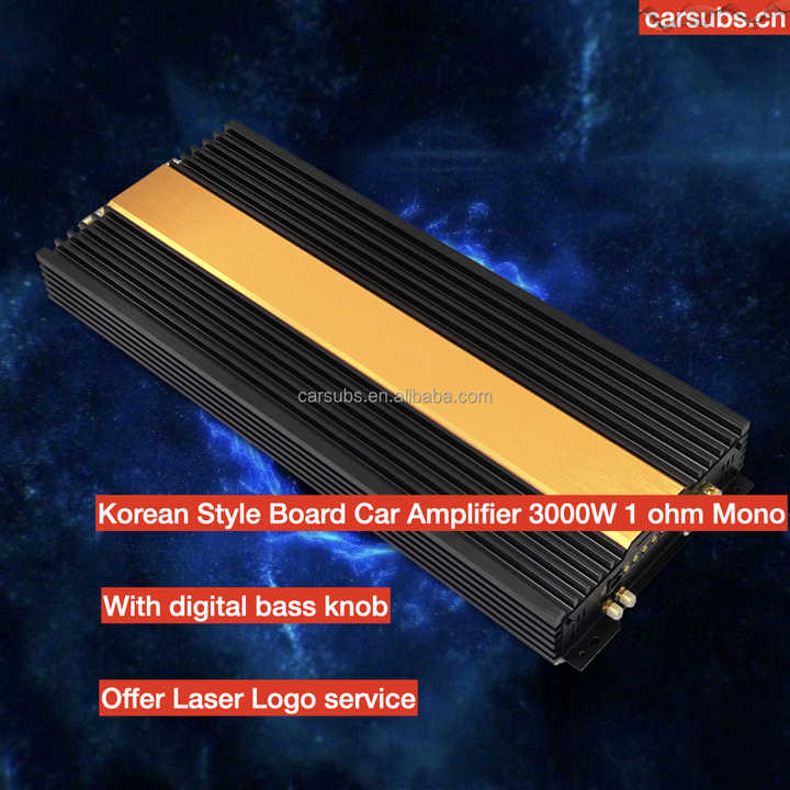 Korean Style PCB Board 3K Car SPL Subwoofer Amplifier