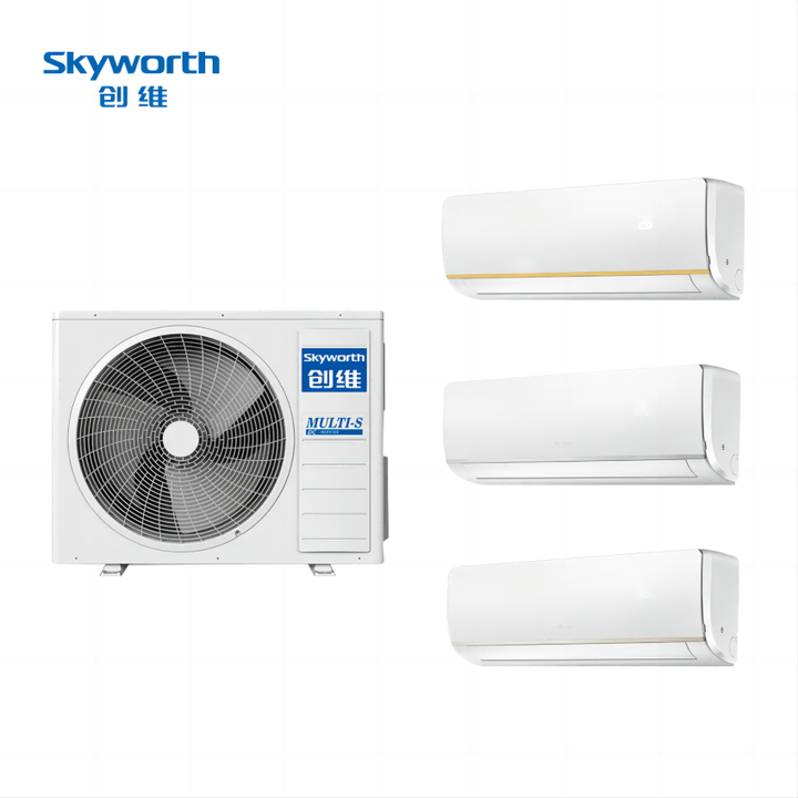 Skyworth Split Wall Mounted VRF Ac VRV Cassette 24000btu DC Inverter ...