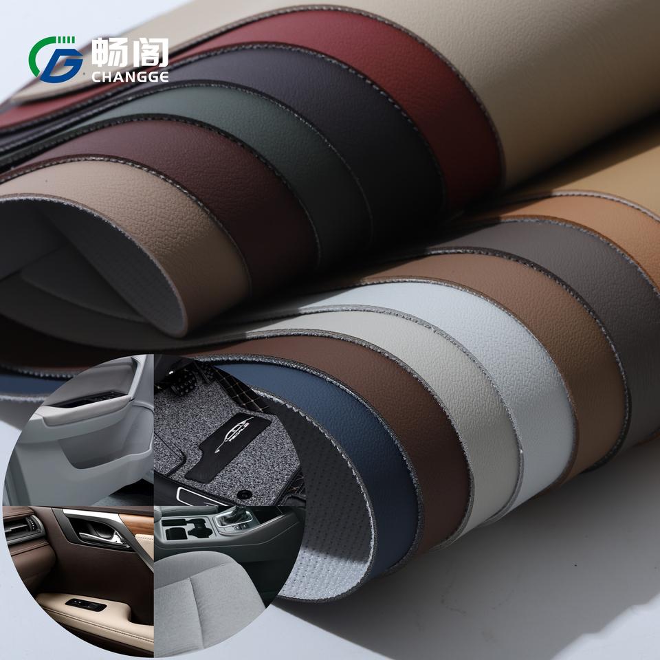 PVC Automotive Leather Waterproof Synthetic Leather Stocklot Designs ...