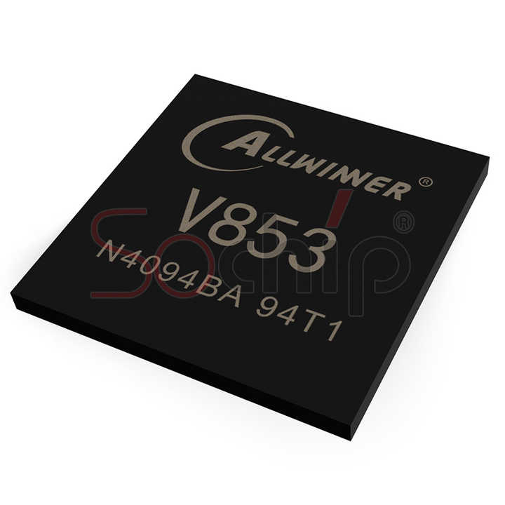 2024 Allwinner V853 AI ic chip three nuclear heterogeneous 1T NPU A7 ...