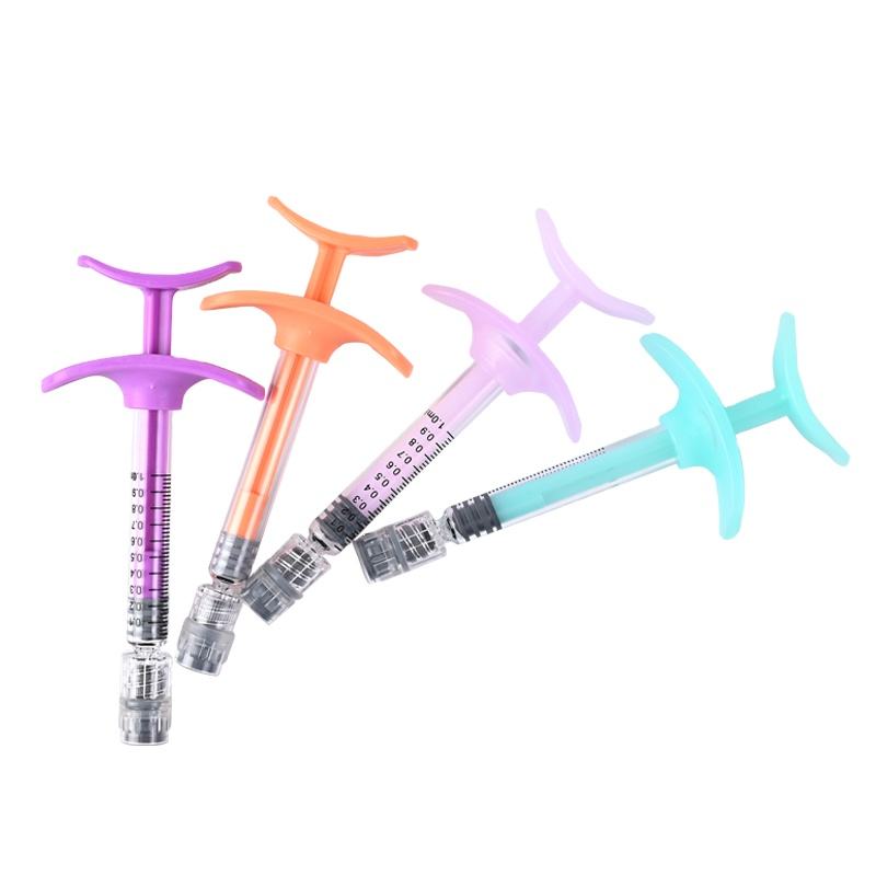 3ml Luer Lock Slim Long Glass Dab Applicator Syringes Oral Concentrate ...