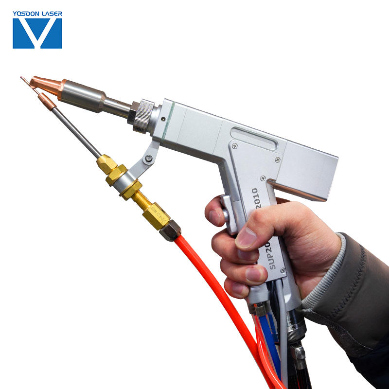 Super laser welding torch handheld welding head SUP20S with feeding ...