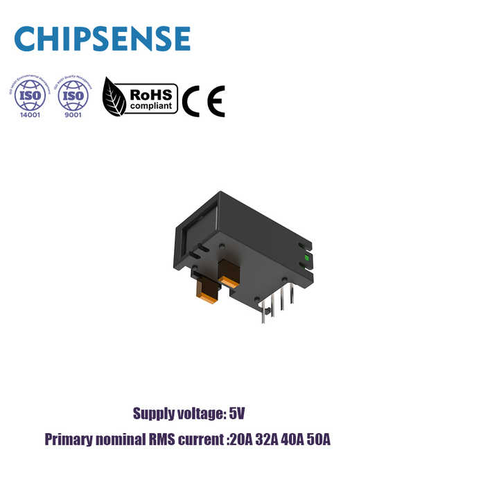 High Accuracy Hall Sensor - 5V Supply for 40A-50A Current