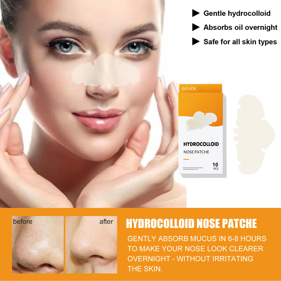Hot Selling Hydrocolloid Coverage Nose Skin Cleaning Black Head ...