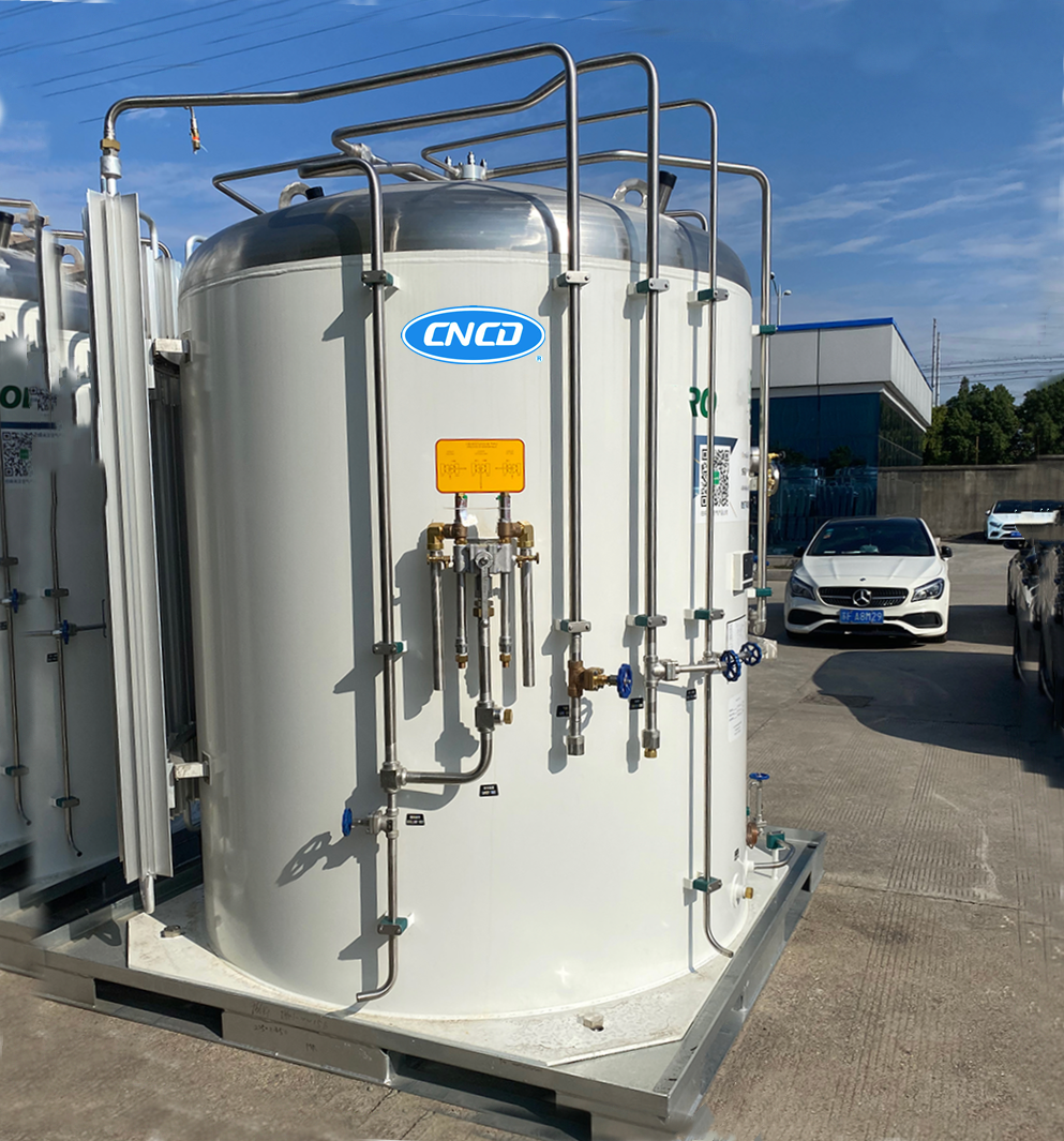 5m3 16bar Asme Low-Temperature Storage Tank For Liquid Oxygen ...