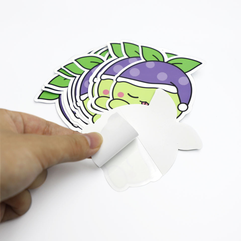 Die Cut Sticker Custom Vinyl Stickers Label Adhesive Waterproof logo ...