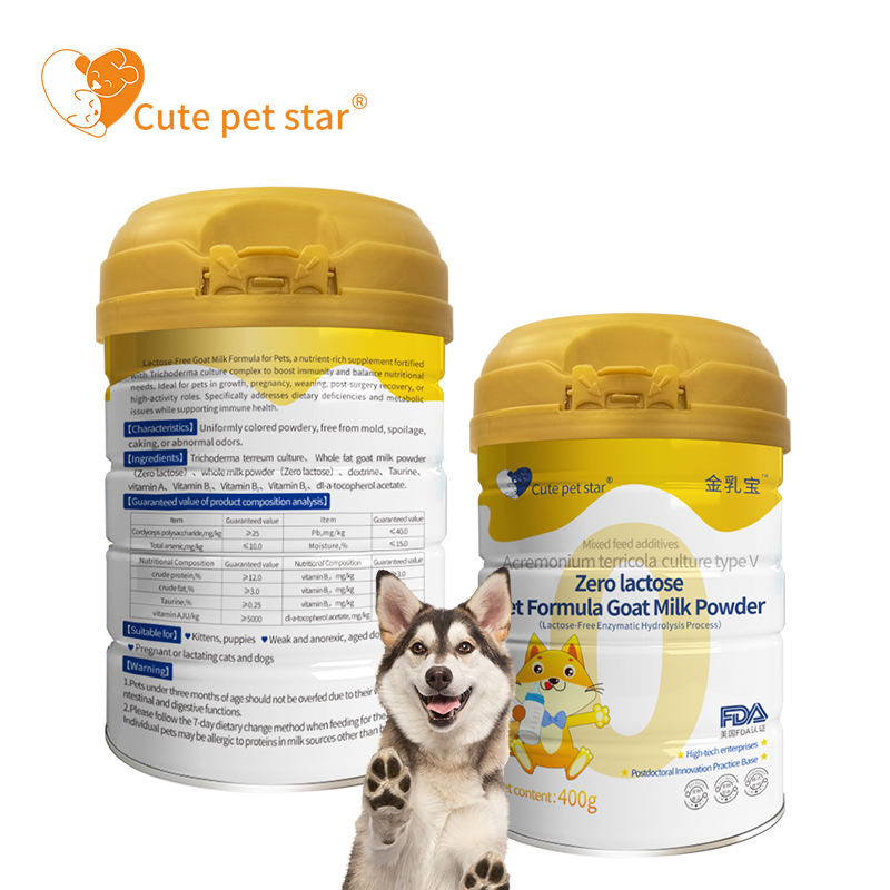 Probiotic-Infused Goat Milk Powder Nutritional Supplement for Kittens ...