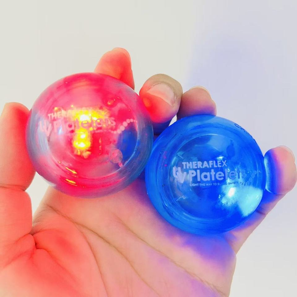Light up Rubber Bouncing Balls LEDs Active Flashing Blinking by Every ...