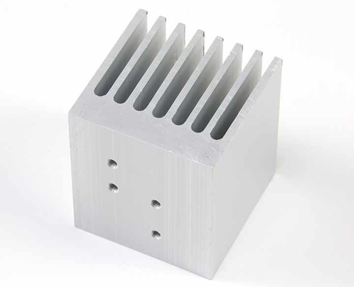 Industrial Extruded Aluminium Profiles Cold Forged Pin Fin Heatsink ...