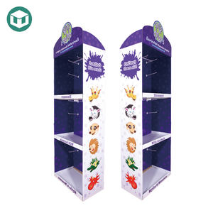 Buy Freestanding Cardboard Hot Wheels Display Rack with Custom Designs ...