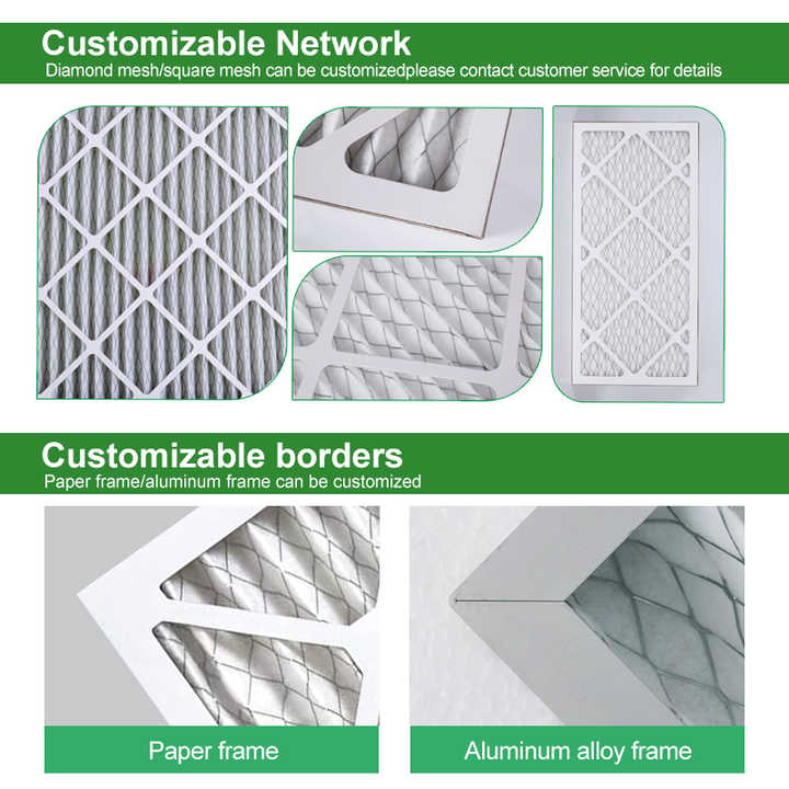 Cardboard HVAC Air Filter 20x20x1 Merv 8/11 Air Conditioner Filters for ...