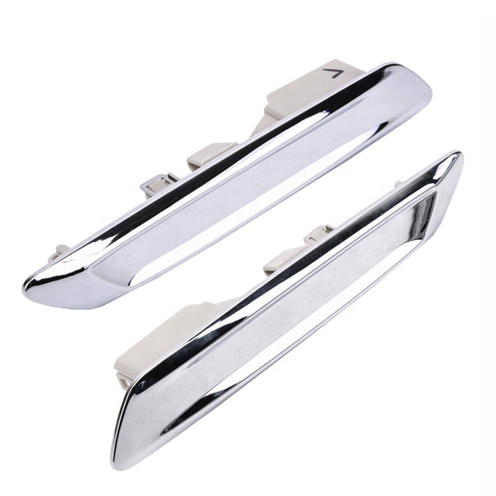 Front Left & Right Chrome Fender Trim Molding for BMW F10 F11 528i 535i ...
