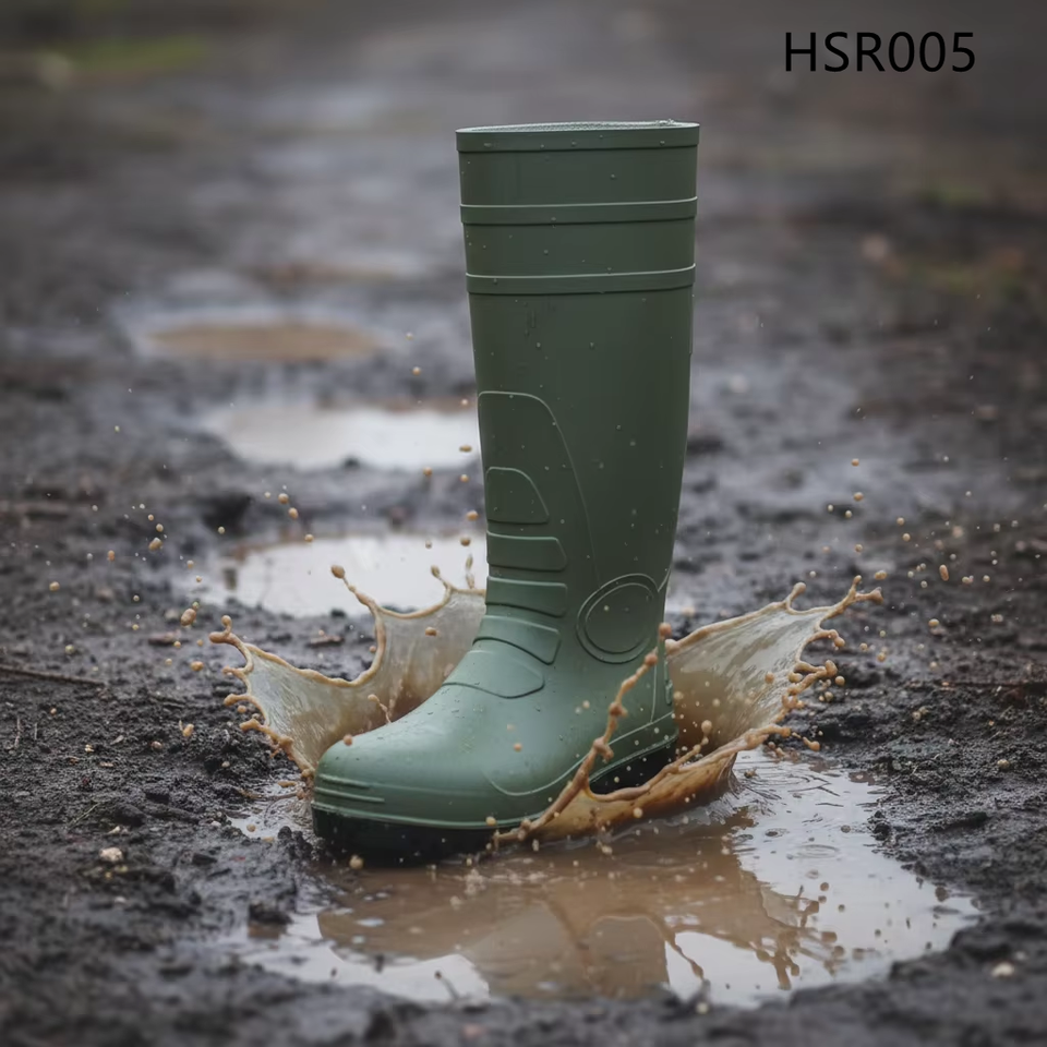 LXG,Breeding Farm Steel Shank Insert White Safety Rubber Boots ...