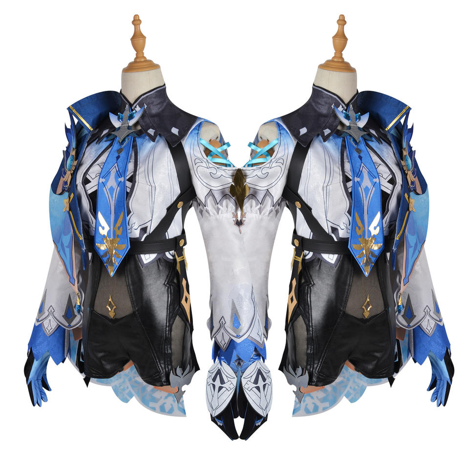 Game Genshin Impact Eula Cosplay Costume Suit Eula Outfit Include Dress ...