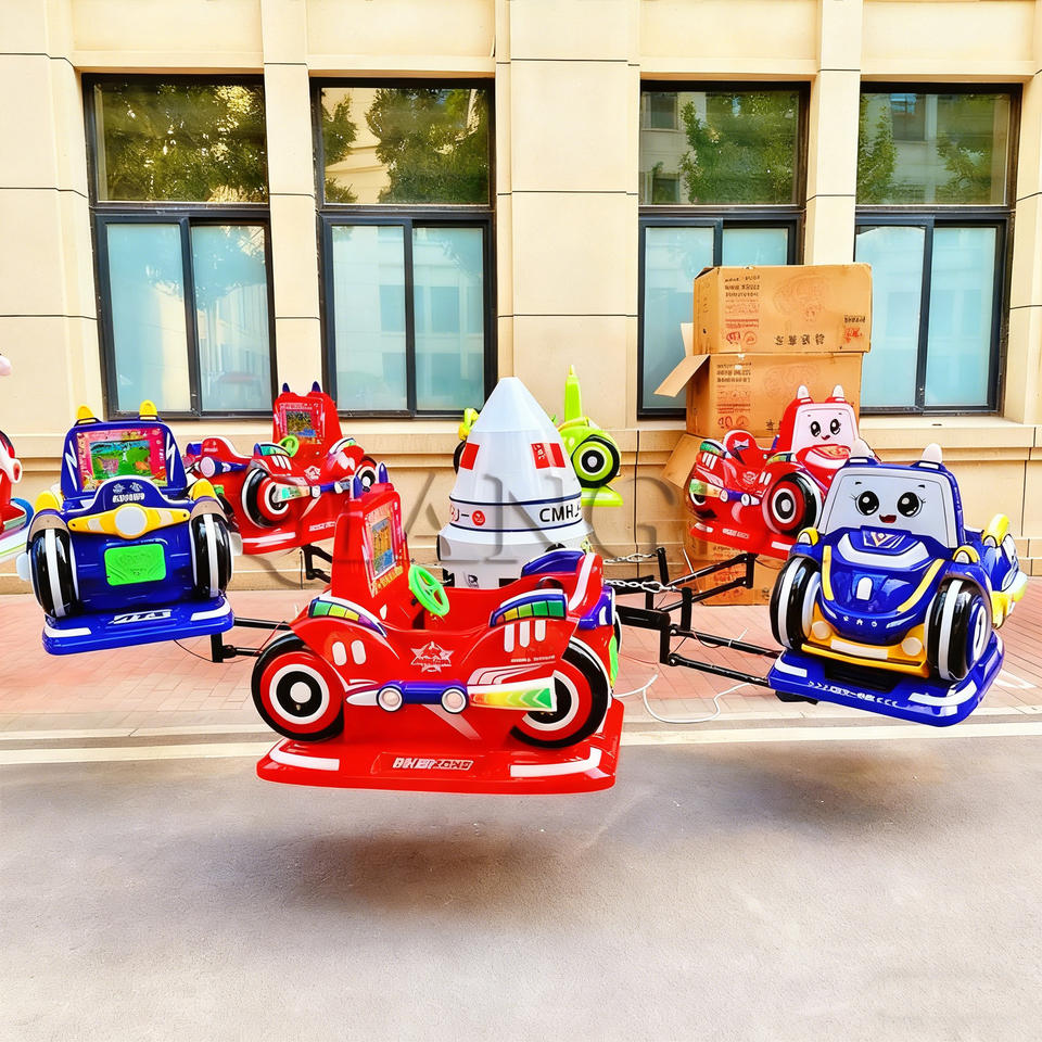 Kids Rides 6/8 Arms Rotating and Lifting Self Spaceflight Plane for ...