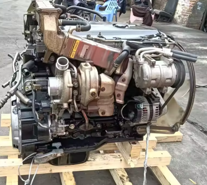 USED 4HK1 Euro4 Engine Assembly for ISUZU 700P NPR Complete Engine Assy ...