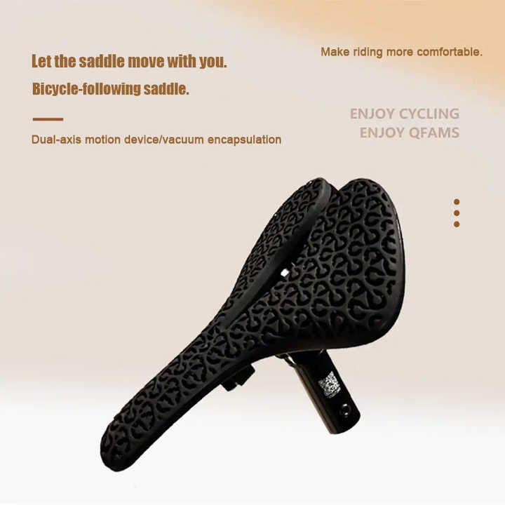 DELANHUWI Men's Comfort Ventilated Road Bike Gravel Saddles Mountain Bike Saddles for Mens ...