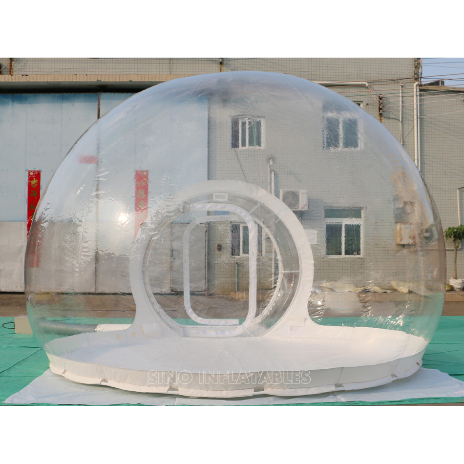 tienda de cúpula de burbuja inflable con túnel al aire libre para ...