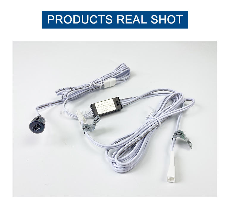 LED Light Automatic Black Single Door Control Dimmer Infrared Sensor ...